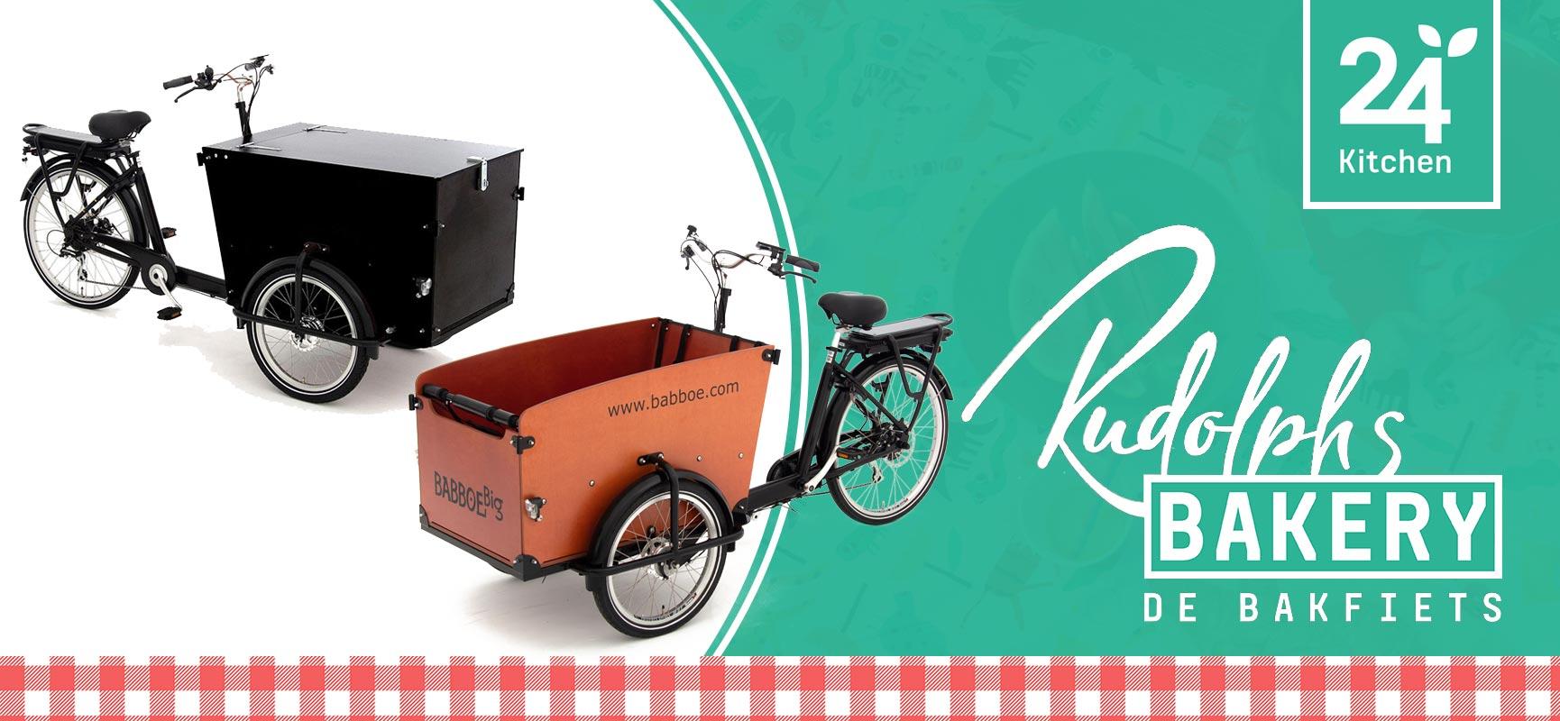 Win een bakfiets in samenwerking met 24Kitchen Rudolph's Bakery | Babboe