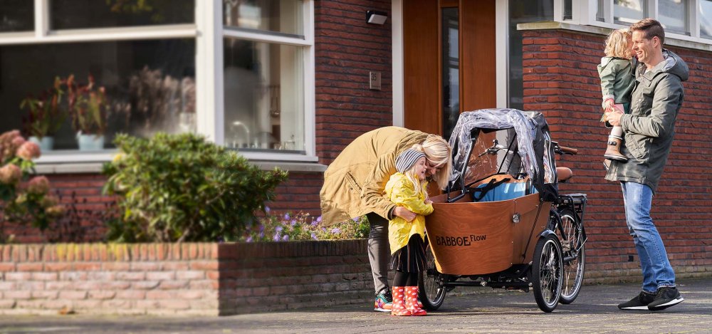 Babboe Flow: bakfiets driewieler voor eindeloos fietsplezier | Babboe